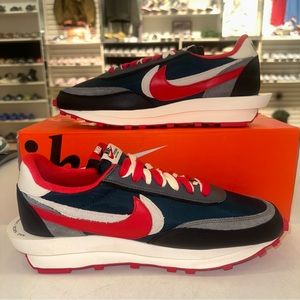 Nike | Shoes | Nike X Sacai X Undercover Ld Waffle Midnight Spruce Blue ...